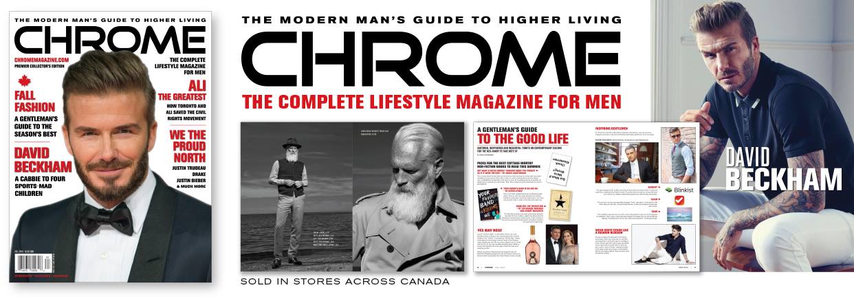 Chrome magazine: a new Canadian magazine - Blog And The City